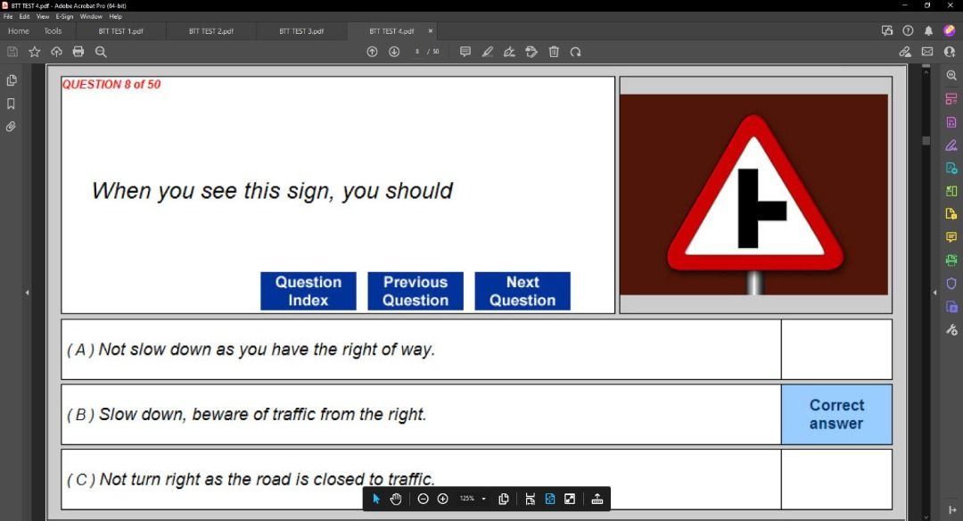 BASIC THEORY TEST (BTT) DRIVING LICENSE TEST, Hobbies & Toys, Books ...
