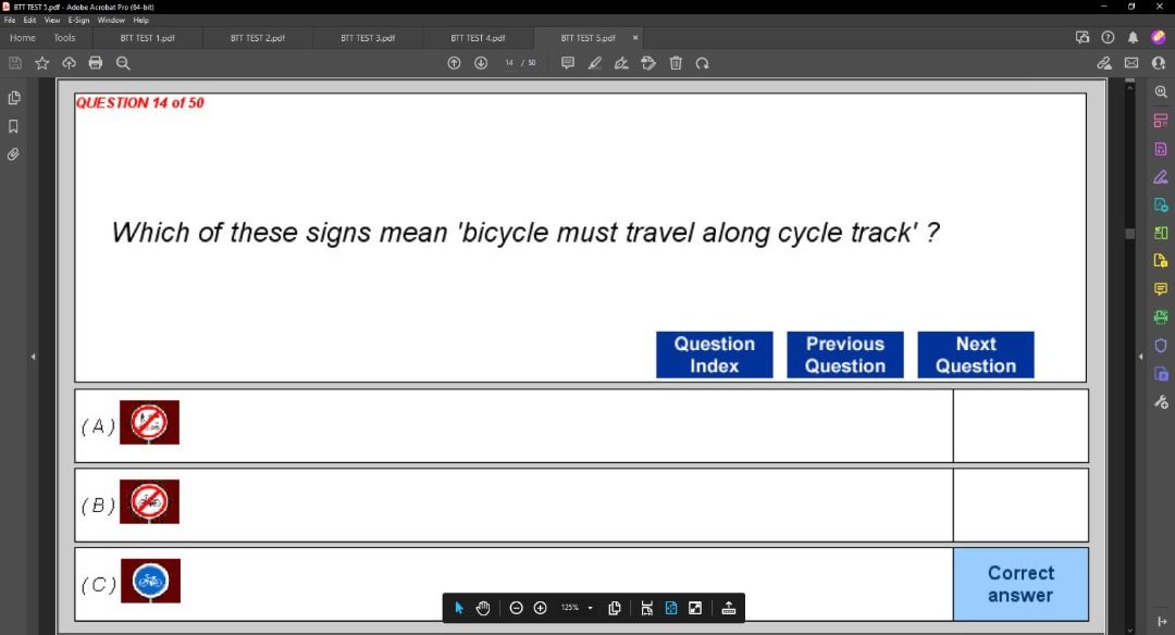 BASIC THEORY TEST (BTT) DRIVING LICENSE TEST, Hobbies & Toys, Books ...