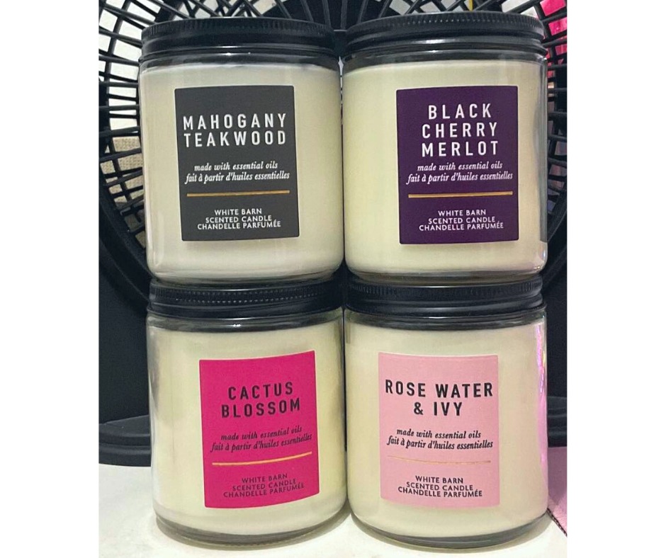 Bath & Body Works One Wick Scented Candles, Beauty & Personal Care ...