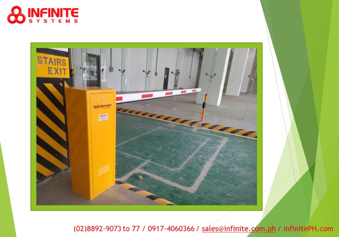 Boom Barrier Car Barrier Automatic RFID Barrier, Commercial ...