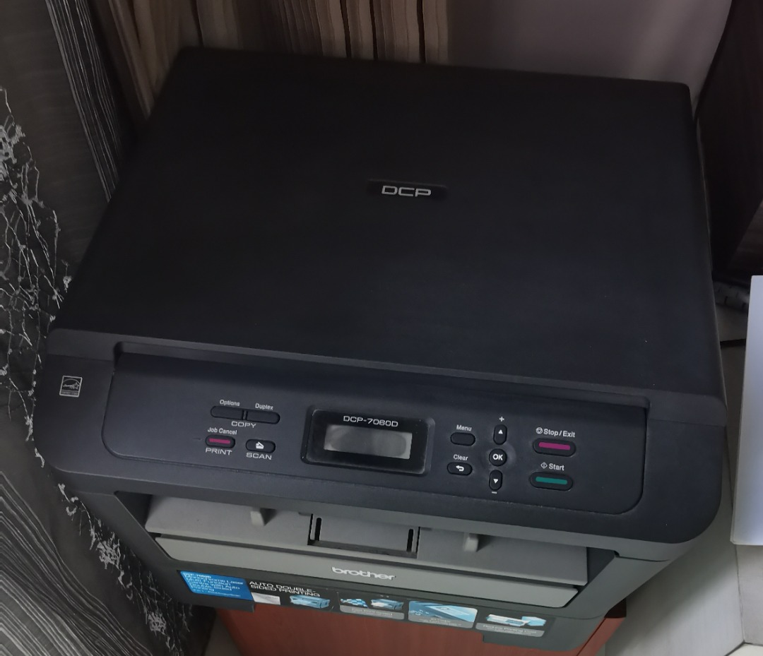 Brother Scanner Duplex Laser Printer DCP-7060D, Computers & Tech ...
