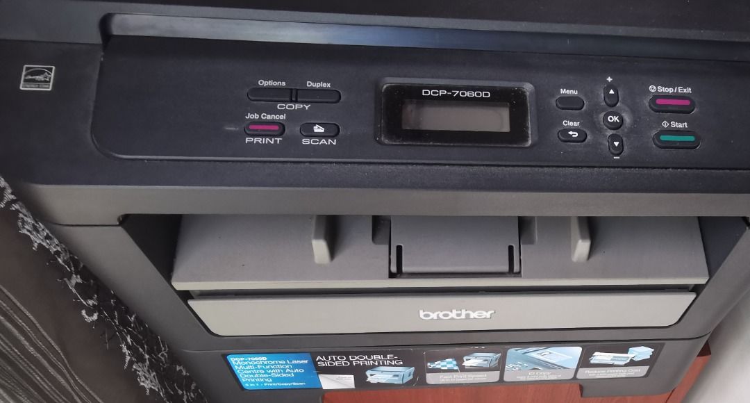 Brother Scanner Duplex Laser Printer DCP-7060D, Computers & Tech ...