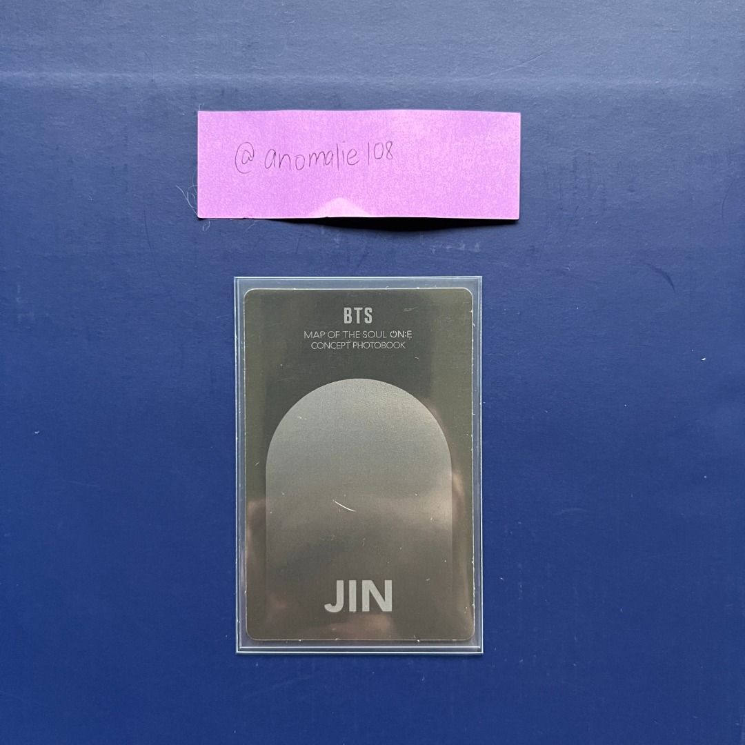 BTS Jin Map of the Soul ON:E Photobook Route Ver. PC, Hobbies & Toys ...