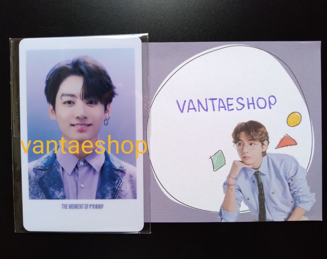 BTS JUNGKOOK JK PROOF COLLECTOR'S COLLECTORS EDITION CE POB PVC PHOTOCARD PC, Hobbies & Toys ...