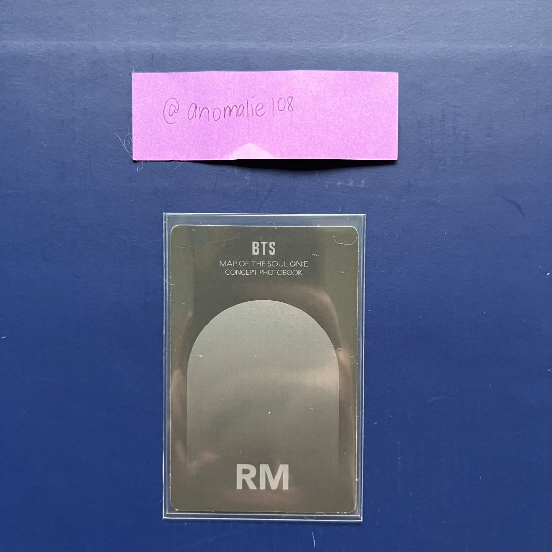 BTS RM Map of the Soul ON:E Photobook Route Ver. PC, Hobbies & Toys ...