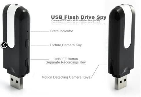 CAMERA HIDDEN in USB STICK (Camera, DVR, Camcorder, CCTV, Digital) for ...