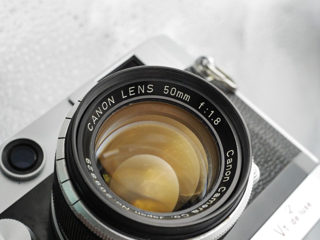 *Fully Serviced* Canon VT Deluxe Film Rangefinder + Canon 50mm F1.8 LTM ...