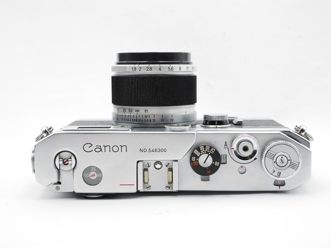 *Fully Serviced* Canon VT Deluxe Film Rangefinder + Canon 50mm F1.8 LTM ...