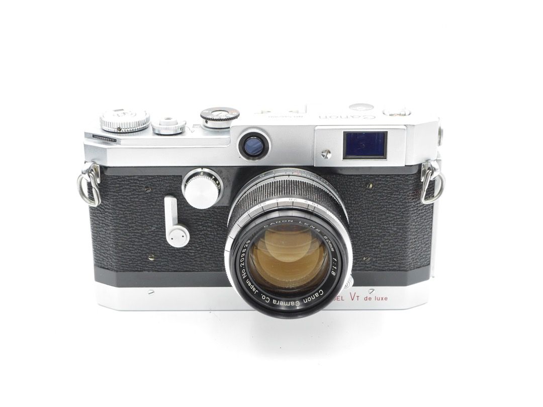 *Fully Serviced* Canon VT Deluxe Film Rangefinder + Canon 50mm F1.8 LTM ...