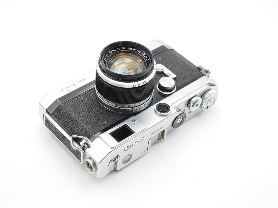 *Fully Serviced* Canon VT Deluxe Film Rangefinder + Canon 50mm F1.8 LTM ...