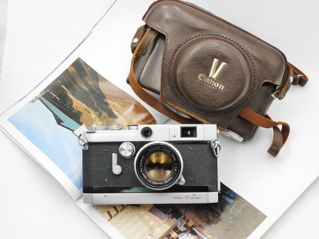 *Fully Serviced* Canon VT Deluxe Film Rangefinder + Canon 50mm F1.8 LTM ...