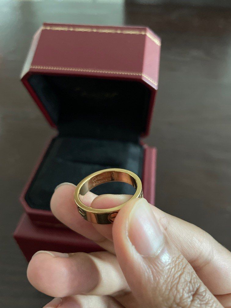 Cartier Ring, Luxury, Accessories on Carousell