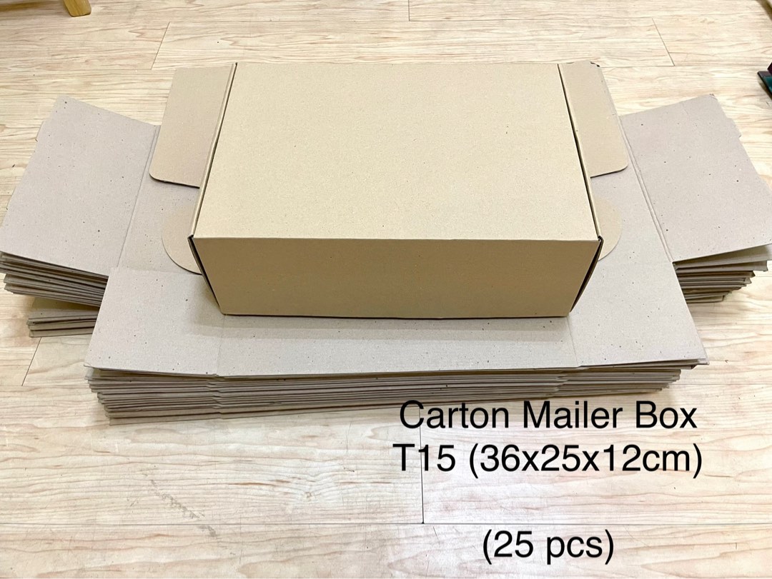 Carton Mailer Box T15, Furniture & Home Living, Home Improvement ...