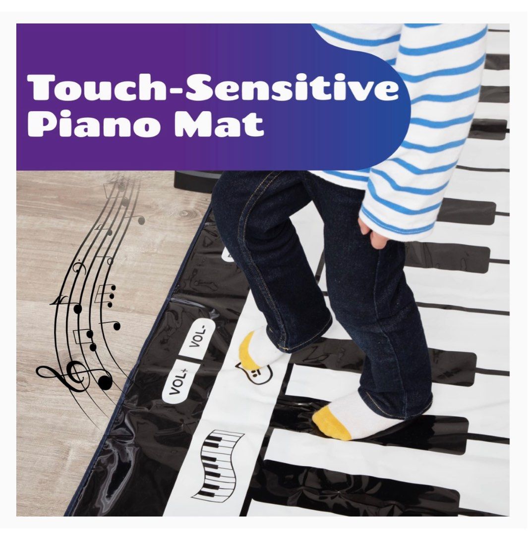 Click n’ Play Gigantic Keyboard Play Mat, Babies & Kids, Infant ...