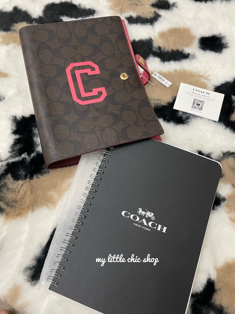 coach notebook in signature canvas w varsity watermelon, Women's ...