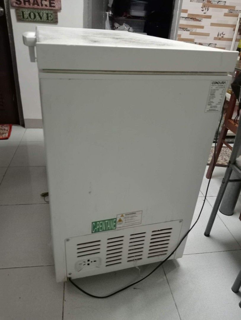 Condura Chest Freezer, TV & Home Appliances, Kitchen Appliances ...