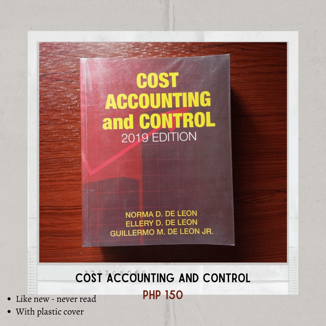 Cost Accounting and Control, Hobbies & Toys, Books & Magazines ...
