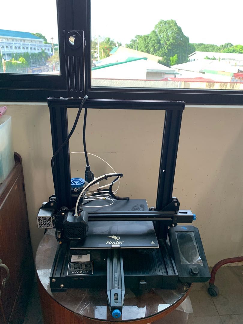 Creality Ender-3 V2 3D Printer (with red filament), Computers & Tech ...