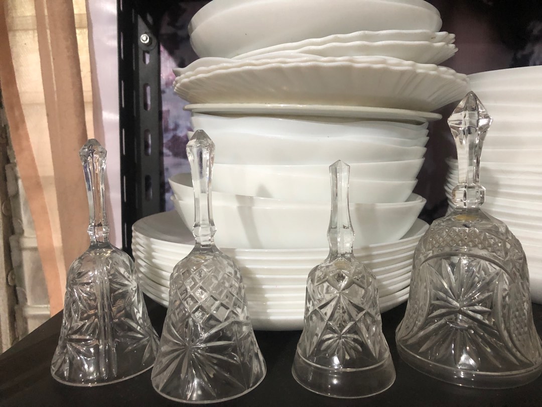 crystal bells from UK, Hobbies & Toys, Memorabilia & Collectibles ...