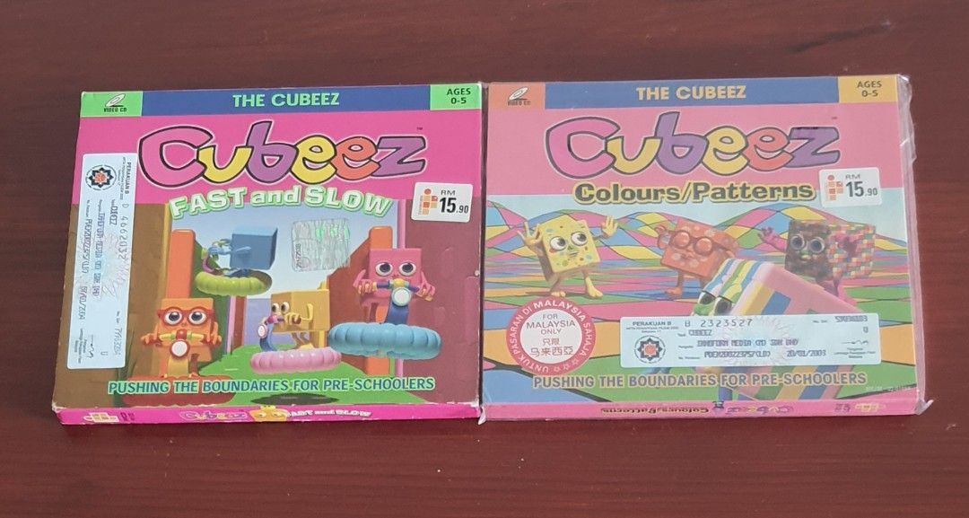 Cubeez VCDs, Hobbies & Toys, Music & Media, CDs & DVDs on Carousell