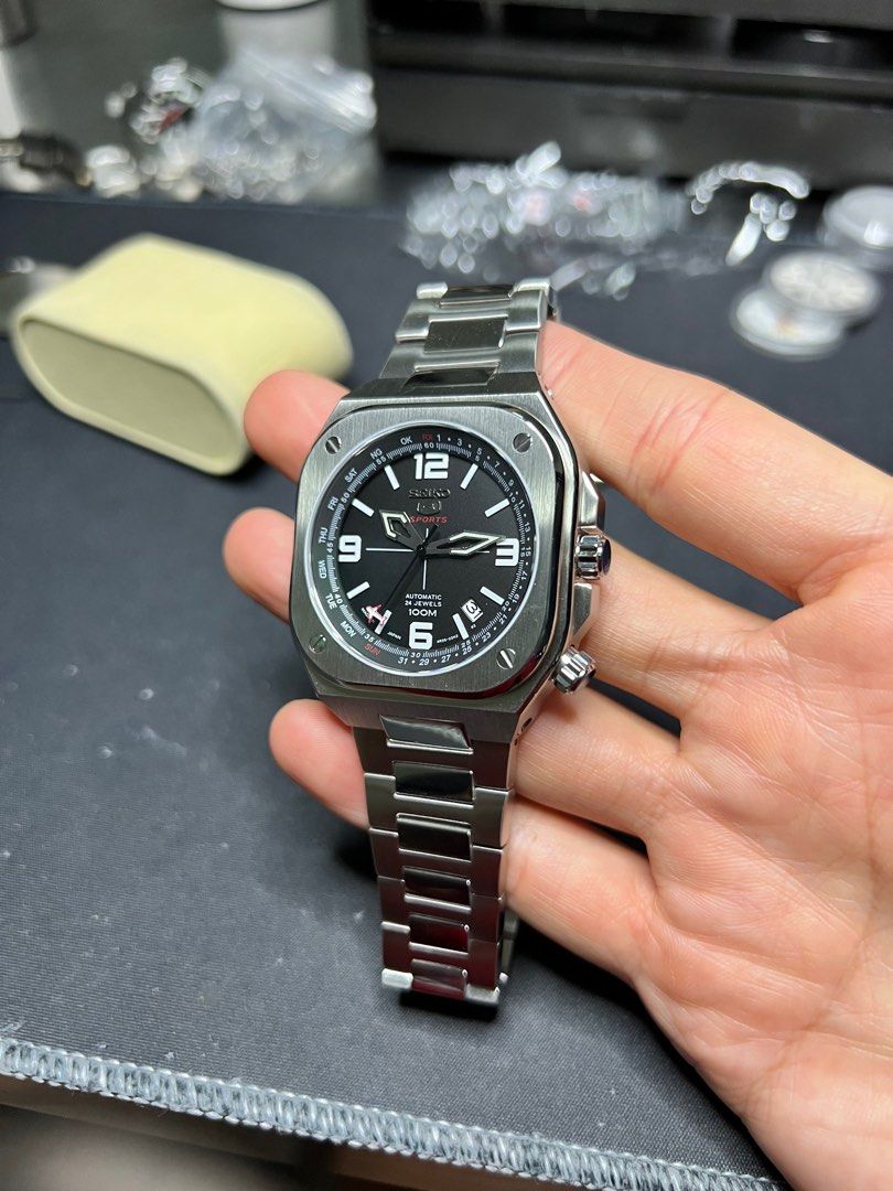 Custom Seiko Mod BR05 Automatic Watch, Men's Fashion, Watches & Accessories, Watches on Carousell