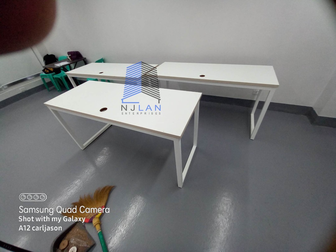 customized table office partition, Furniture & Home Living, Office ...