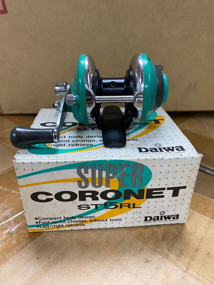 Daiwa Reel, Super Coronet ST5RL, Sports Equipment, Fishing on Carousell