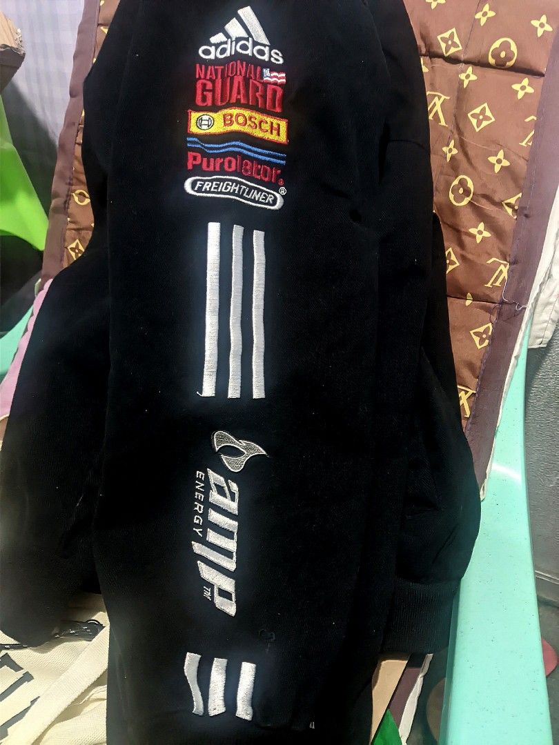 Dale EarnhardtJr, Adidas collab, Nascar jacket, Men's Fashion, Coats ...