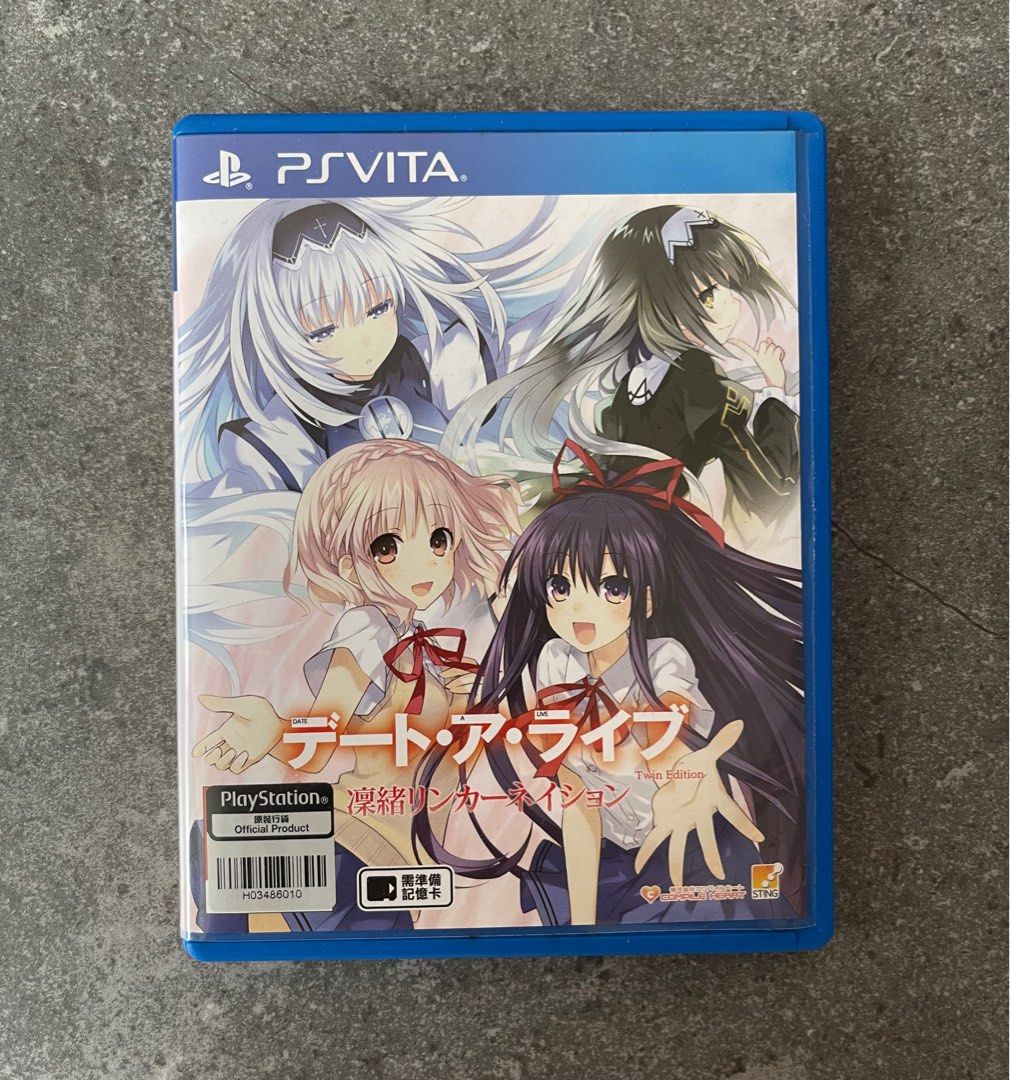 Date A Live Twin Edition: Rio Reincarnation PlayStation Vita, Video ...