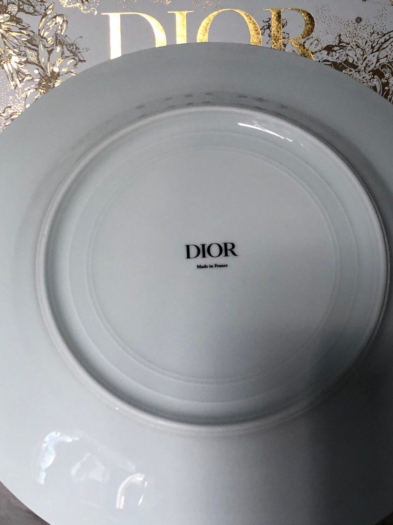 Dior Dinner Plates, Luxury, Accessories on Carousell