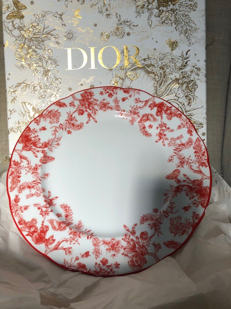 Dior Dinner Plates, Luxury, Accessories on Carousell