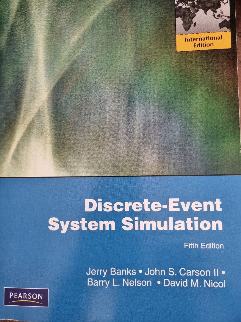 Discrete Event System Simulation Hobbies And Toys Books And Magazines