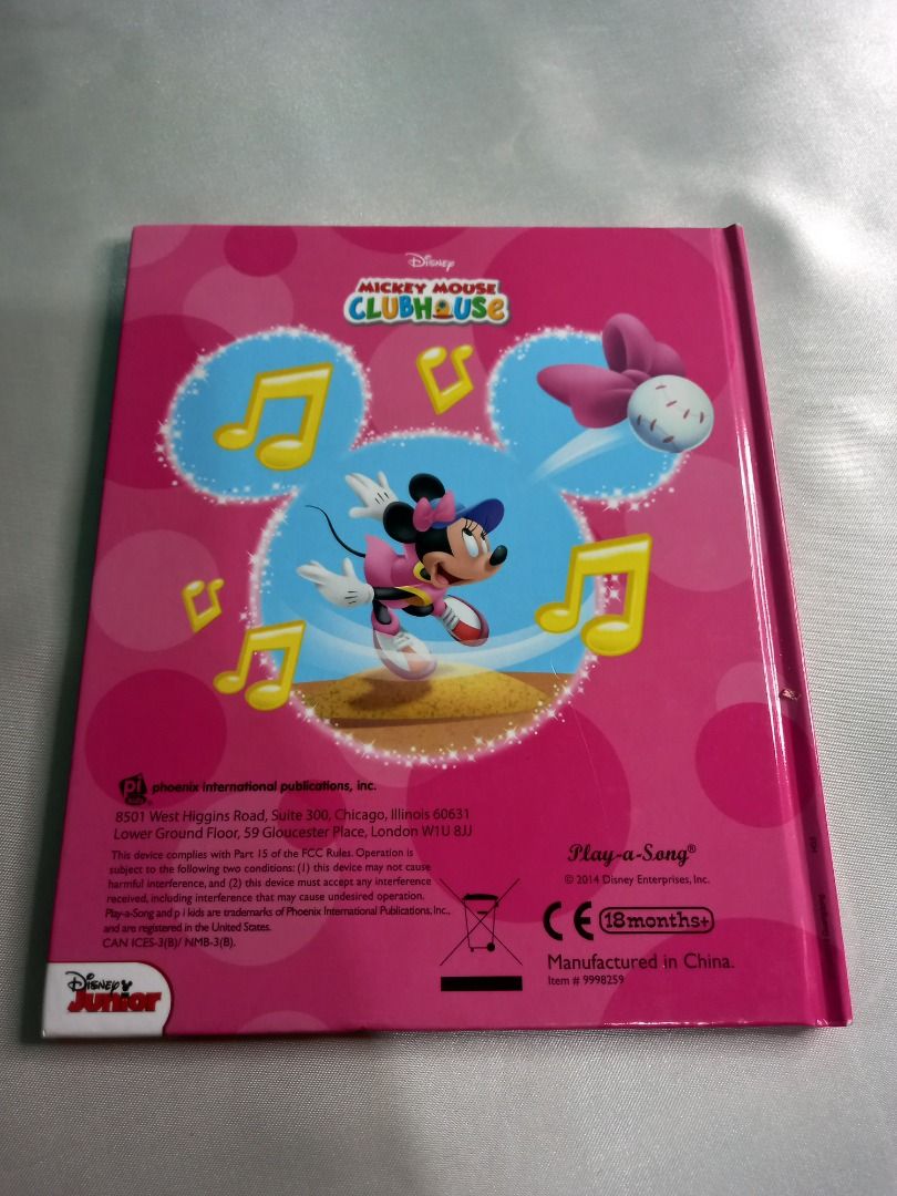 DISNEY MICKEY MOUSE CLUBHOUSE "SUPER CHEERS!" BOOK, Hobbies & Toys ...
