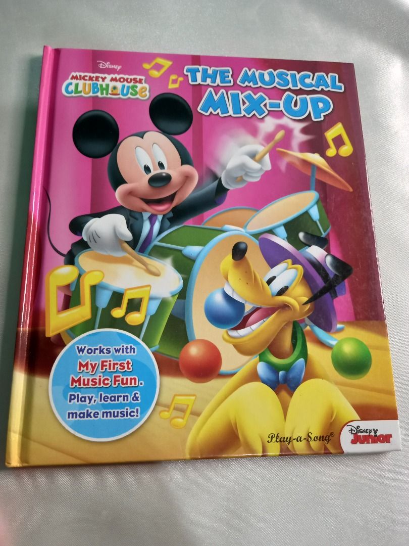 DISNEY MICKEY MOUSE CLUBHOUSE "THE MUSICAL MIX-UP" BOOK, Hobbies & Toys ...