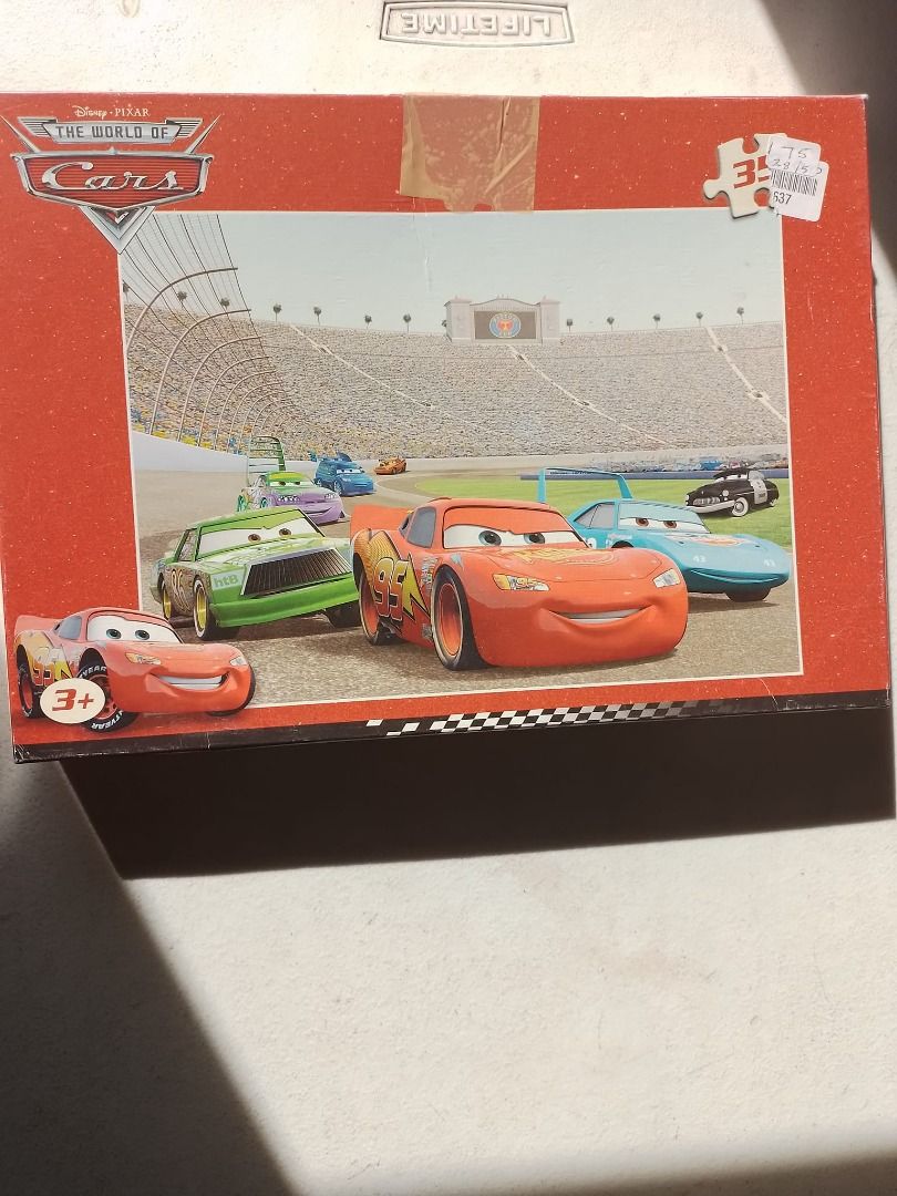 Disney Pixar Cars Puzzle, Hobbies & Toys, Toys & Games on Carousell