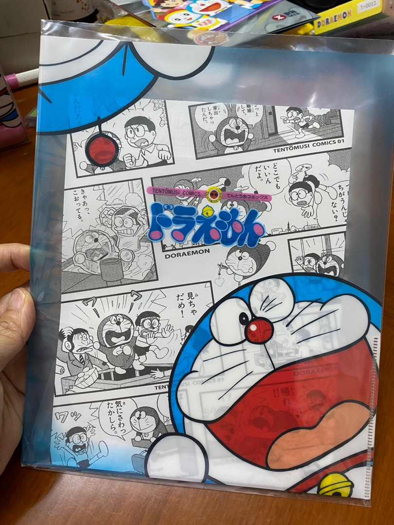 Doraemon letter set 多啦A夢日本版信封紙連folder一套, 興趣及遊戲, 收藏品及紀念品, 明星周邊 - Carousell