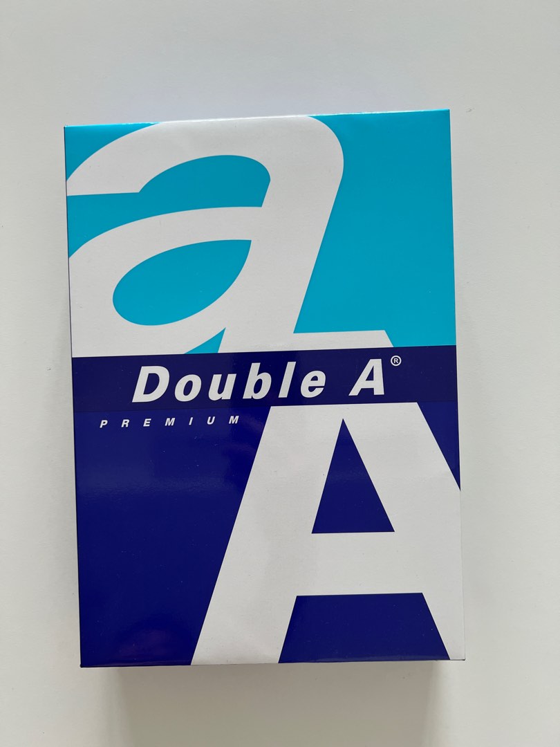 Double A Premium Paper, A4 80 GSM, 1 Ream, 500 sheets, Hobbies & Toys ...