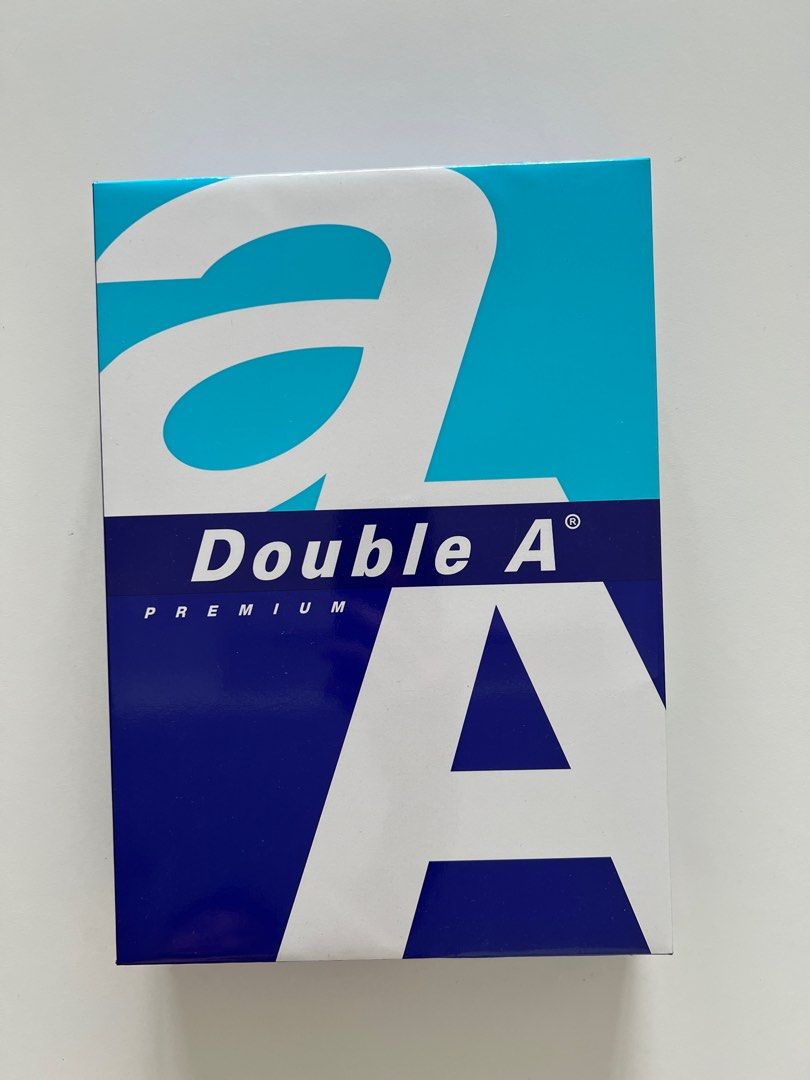 Double A Premium Paper, A4 80 GSM, 1 Ream, 500 sheets, Hobbies & Toys ...