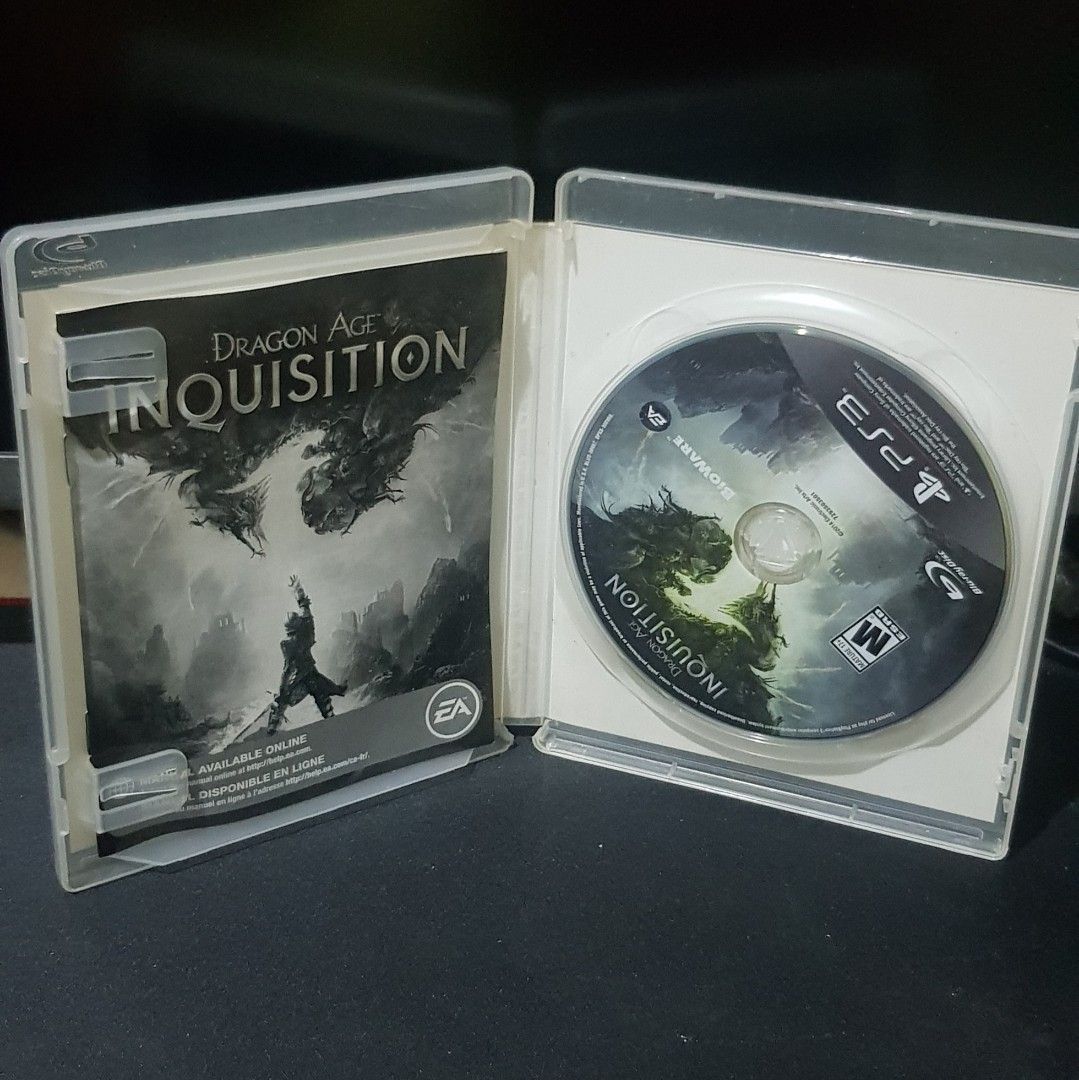 Dragon Age Inquisition R1 PS3, Video Gaming, Video Games, PlayStation ...