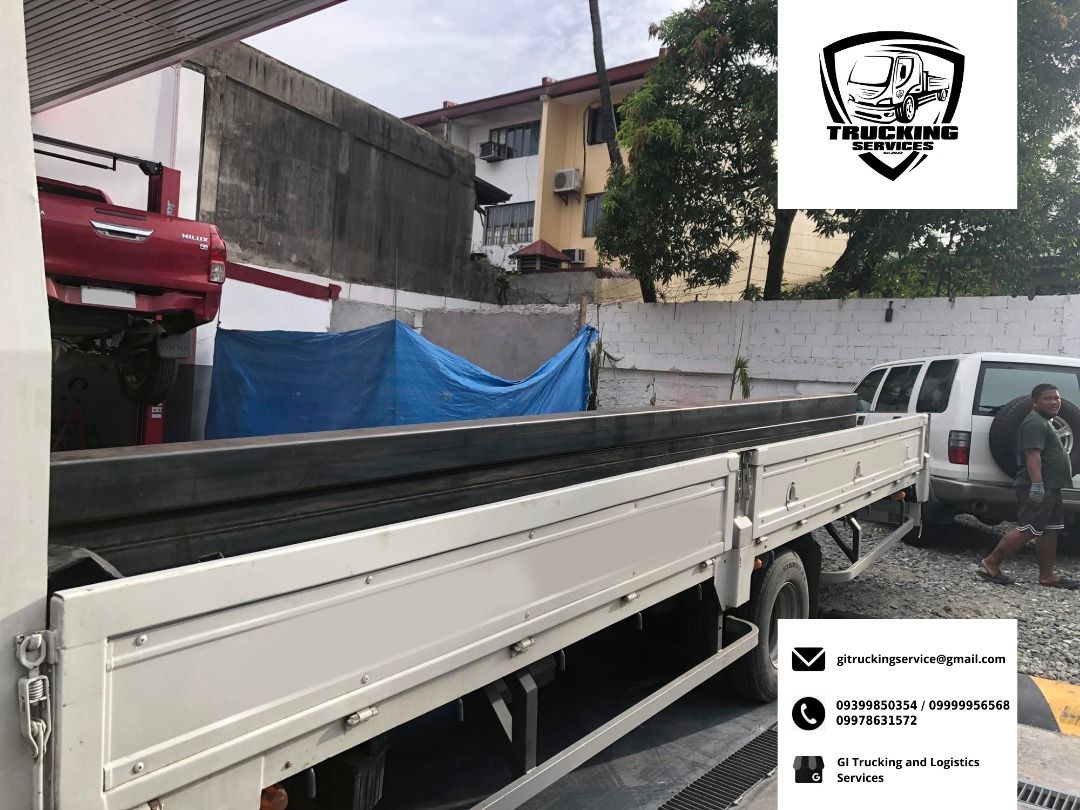 Dropside Elf extended forward truck | truck hire | truck rent ...