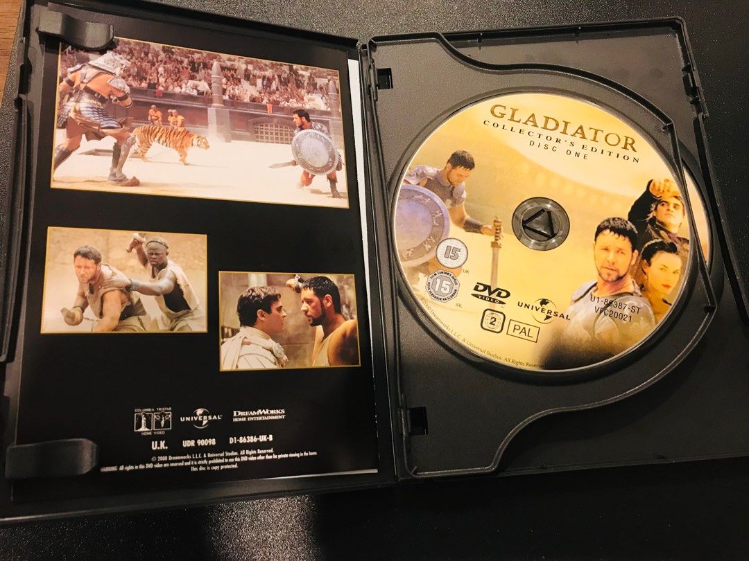 gladiator dvd uk