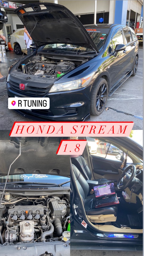ECU TUNING AND TRANSIMISSION TUNE (HONDA STREAM 1.8), Car Accessories ...