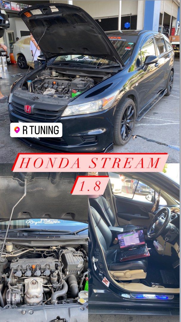ECU TUNING AND TRANSIMISSION TUNE (HONDA STREAM 1.8), Car Accessories ...
