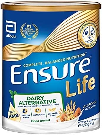 Ensure Life - Dairy Alternative Almond, Health & Nutrition, Health ...