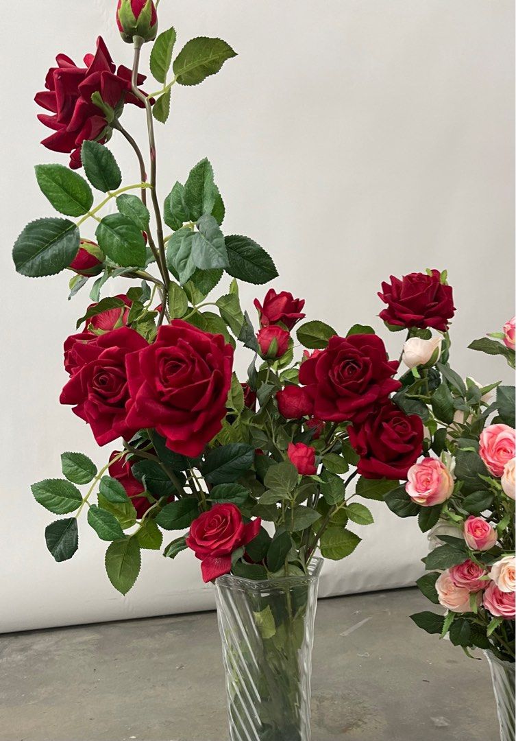 Fake roses, Furniture & Home Living, Home Decor, Artificial Plants ...