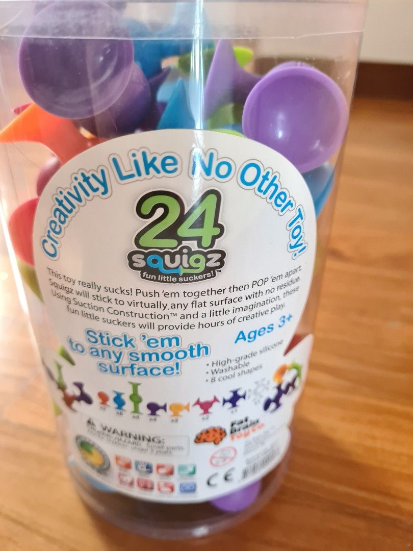 Fat brain toys SQUIGZ ( montessori toy), Hobbies & Toys, Toys & Games ...