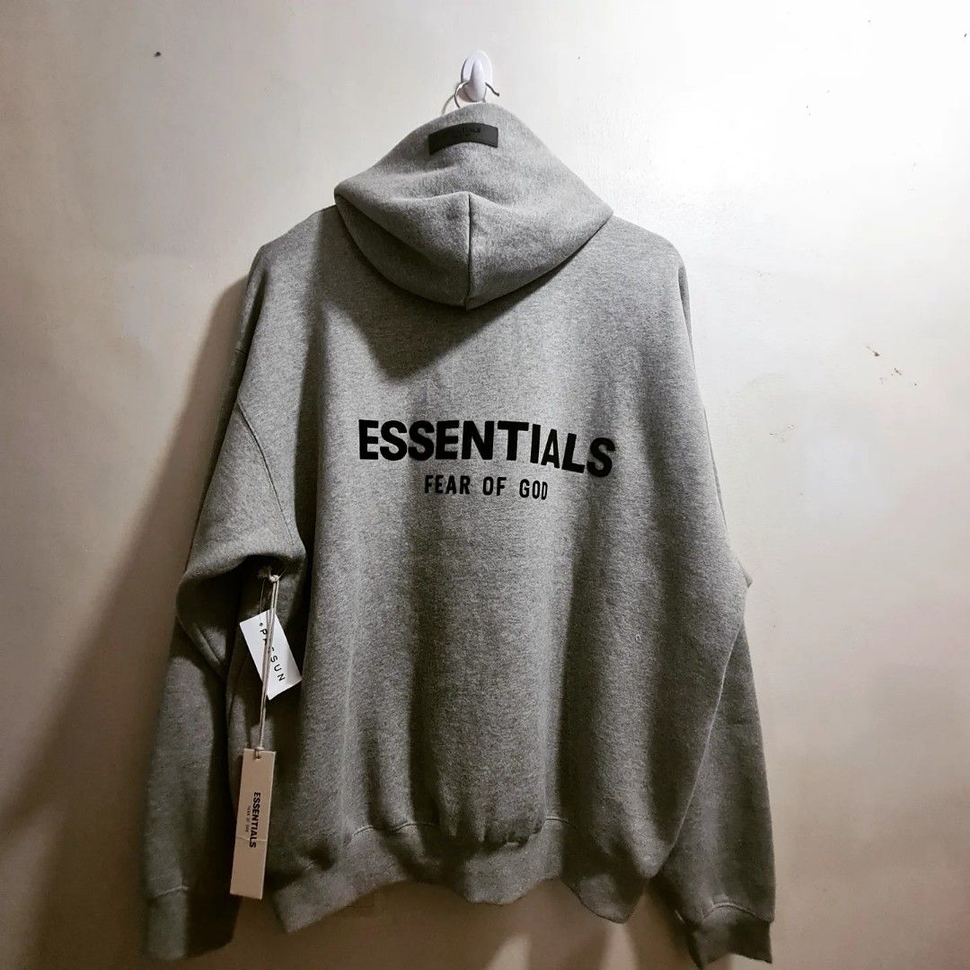 Fog Essentials ss22 Dark Oatmeal, Men's Fashion, Tops & Sets, Hoodies ...