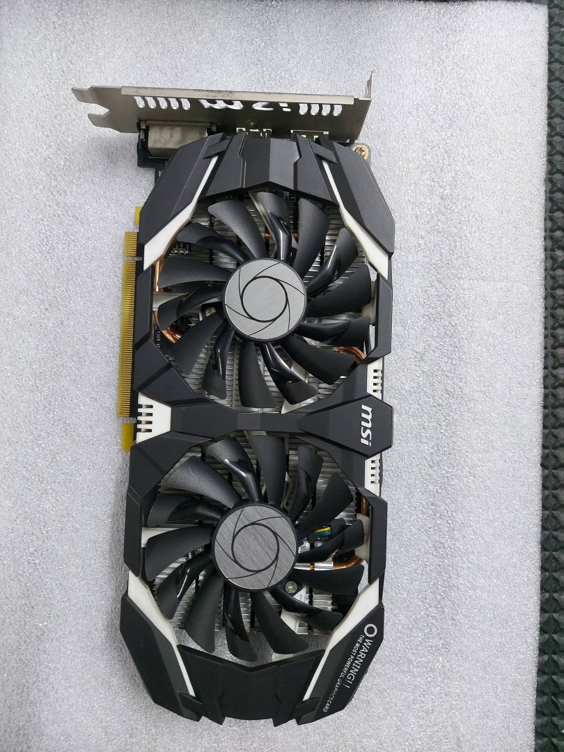 For Sale GTX1060 6GB 192BIT GDDR5 (MSI) GPU, Computers & Tech, Parts ...