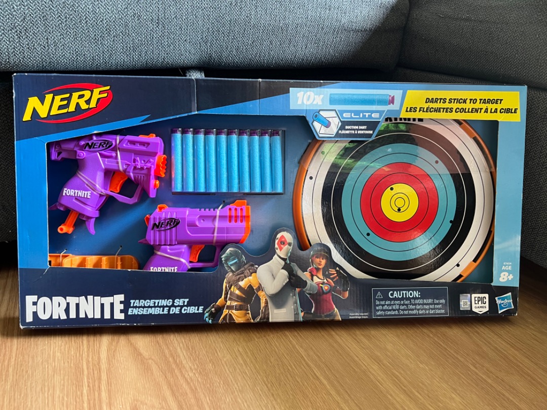 FORTNITE NERF targeting set, Hobbies & Toys, Toys & Games on Carousell