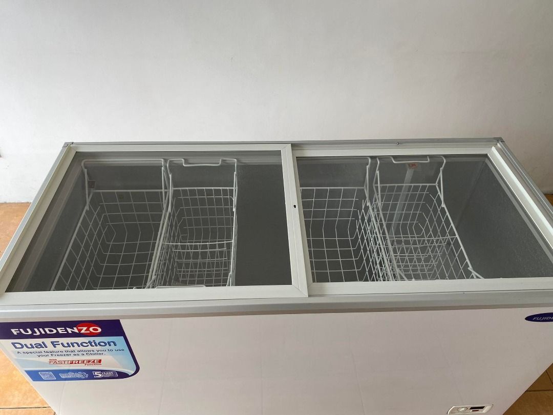 Fujidenzo Glass display Chest Freezer 18 cu.ft.!!, TV & Home Appliances ...